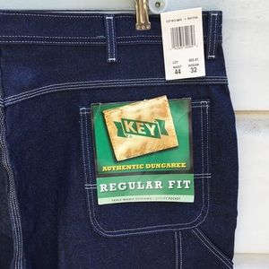 Key | Jeans | Mens New Key Dungaree Reg Fit Jeans 42x32 | Poshmark